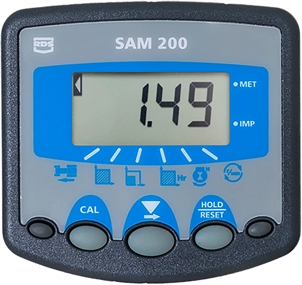 Speed & Area Meters by RDS Systems